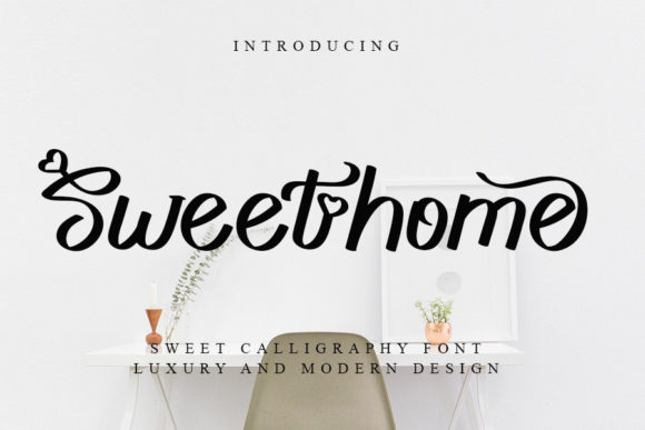Sweethome Script Font - UpFonts