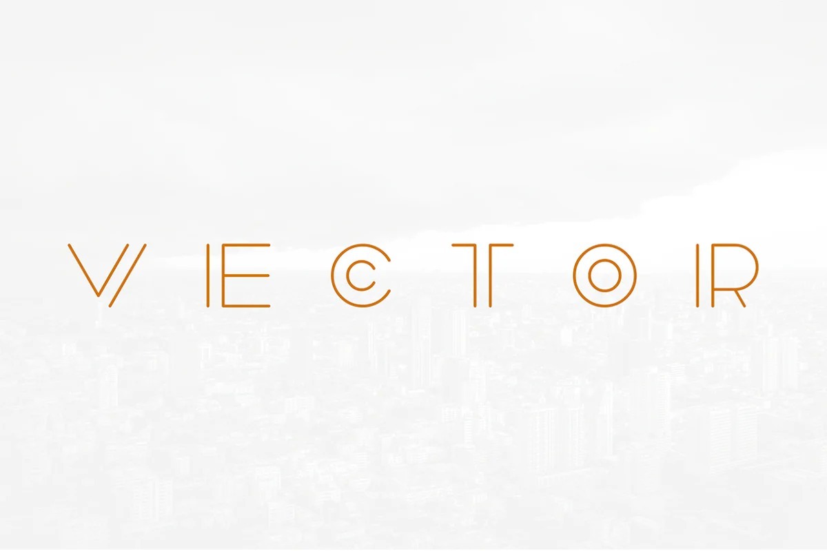 Vector Font - UpFonts