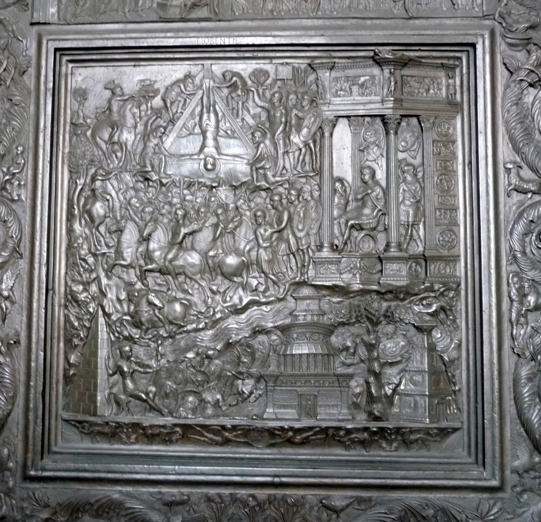 Ss. Peter and Paul – central doors of St. Peter’s by Filarete | Hejl ...