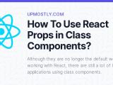React Props Tutorial And Example