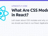 What Are Css Modules In React Upmostly
