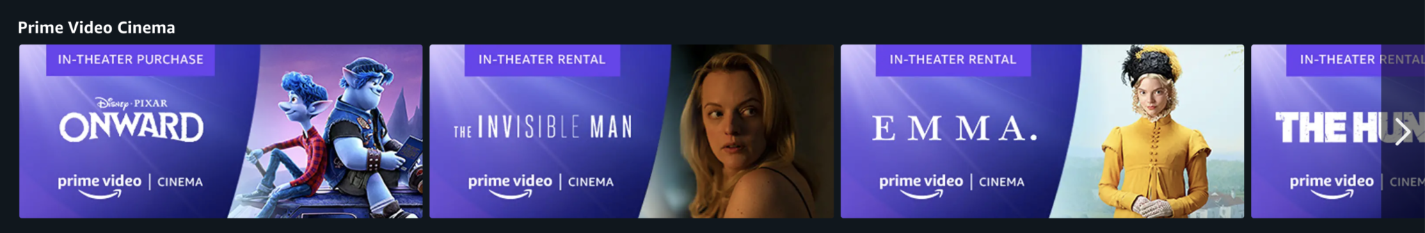 New Amazon Prime Video Cinema Released - UponArriving