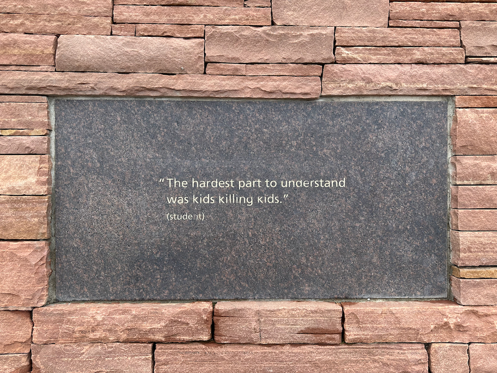 The Columbine Memorial: A Quiet Place to Reflect & Remember - UponArriving