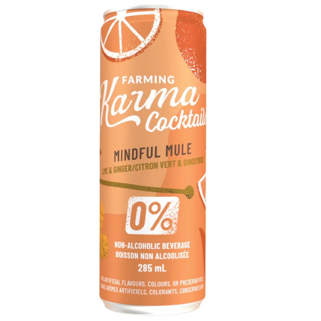 Non Alcoholic Spirits Farming Karma Mindful Mule Upsidedrinks Ca