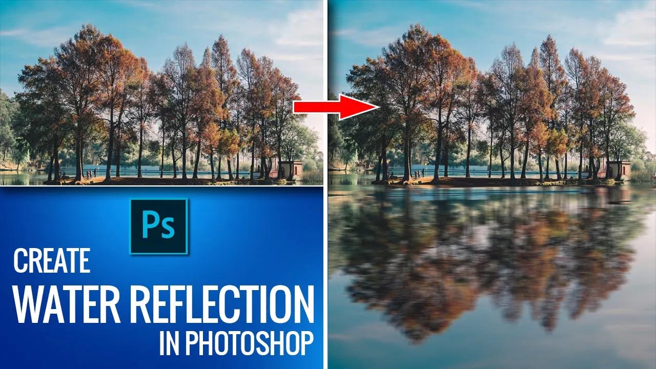 Create Water Reflection In Photoshop create-water-reflection-in-photoshop