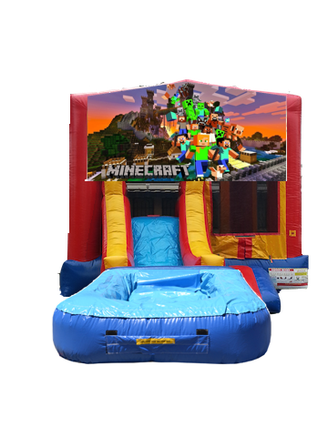 Water Slide Combo Front Jumper – Minecraft – $200/day | USA Tony's ...