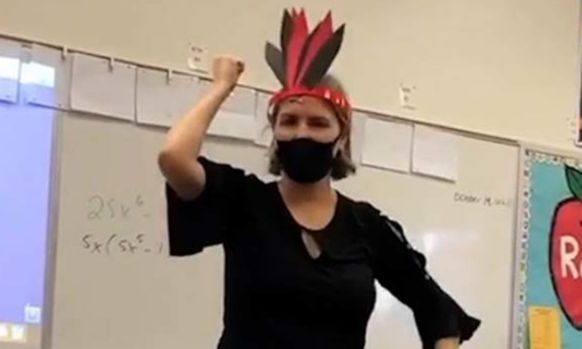 Candice Reed Caught In Viral Video Imitating Native American Dance And ...