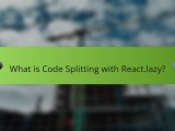 How Code Splitting With React Lazy Improves Front End Load Times Use