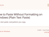 Paste Without Formatting Windows Ctrl Shift V Shortcut Guide 2025