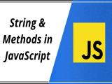 String And Methods In Javascript Usemynotes