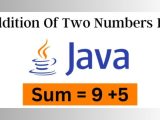 Adding Two Numbers In Java 2 Best Example Usemynotes