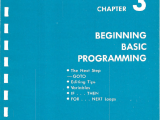Commodore 64 Users Guide C64 03 Beginning Basic Programming