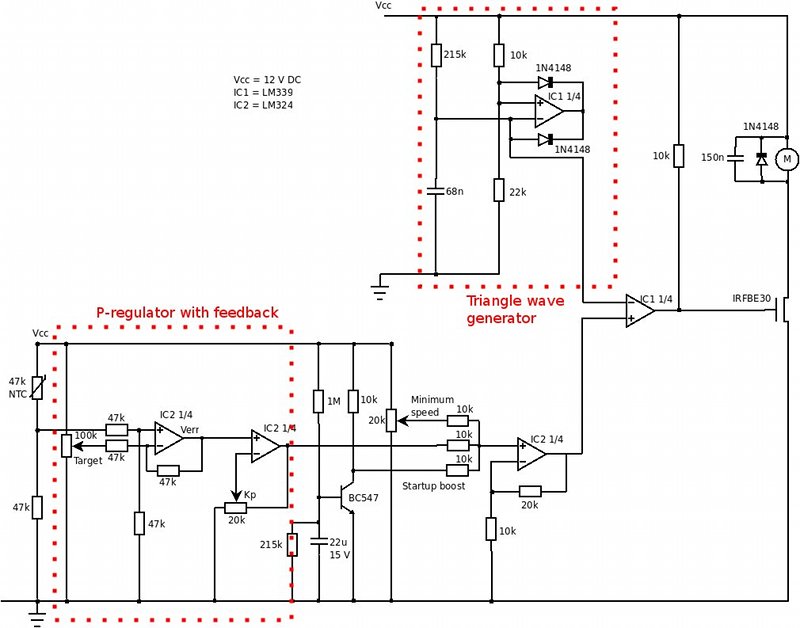Pwm Fan Controller Circuit Diagram Pwm Fan Controller Circuit Diagram