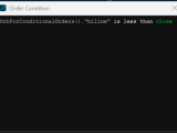 Orb Conditional Order Not Firing On Correct Time Frame Usethinkscript