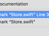 Xcode Bookmarks