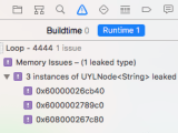 Xcode Visual Memory Debugger