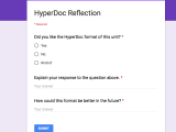 I Made A Hyperdoc For An Entire Unit What My Students Had To Say