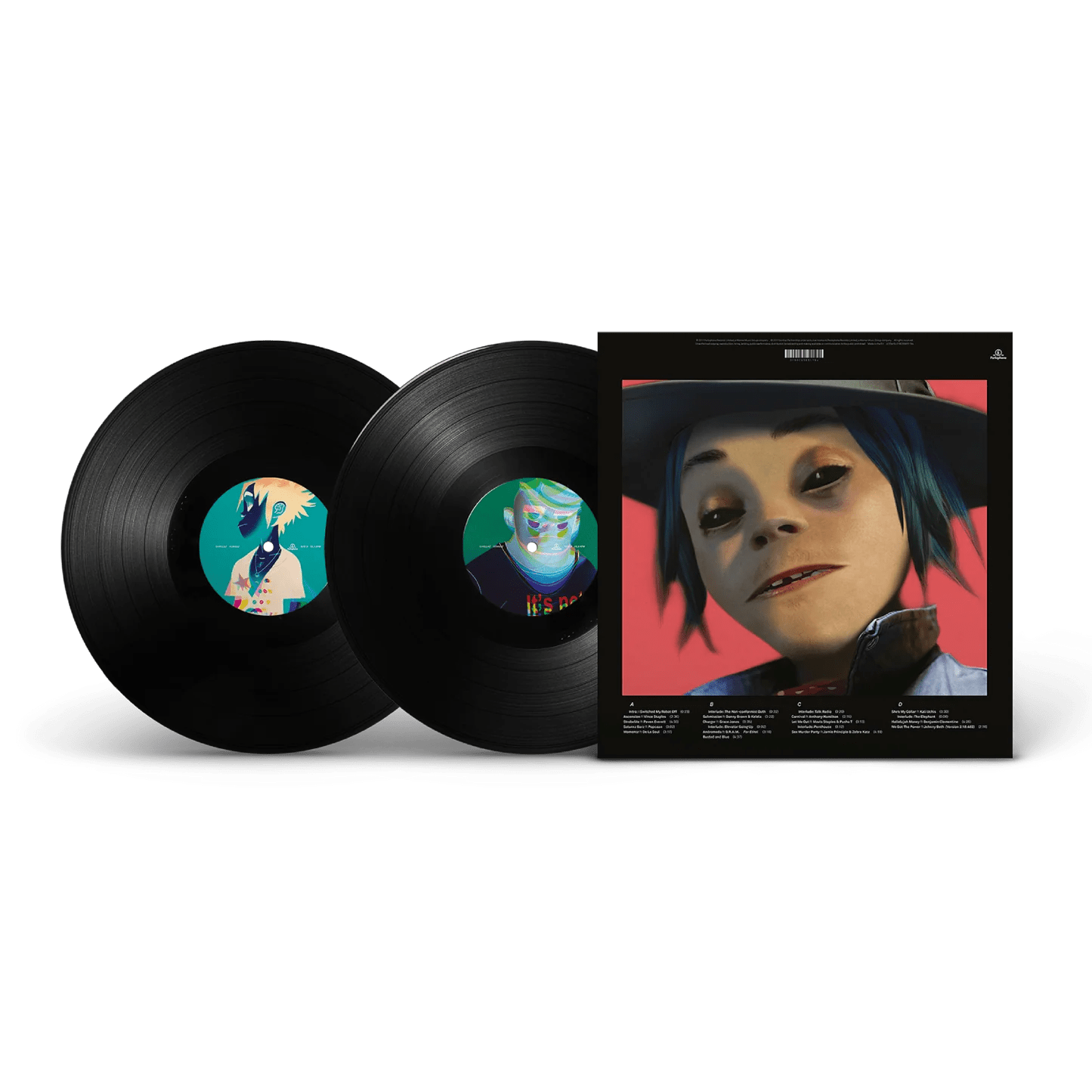 Humanz 2lp Black Gorillaz