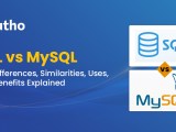 Sql Vs Mysql Differences Similarities Uses Benefits