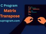 Matrix Transpose Uuprogram