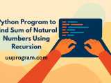 Write A Python Program To Find Factorial Of Number Using Recursion