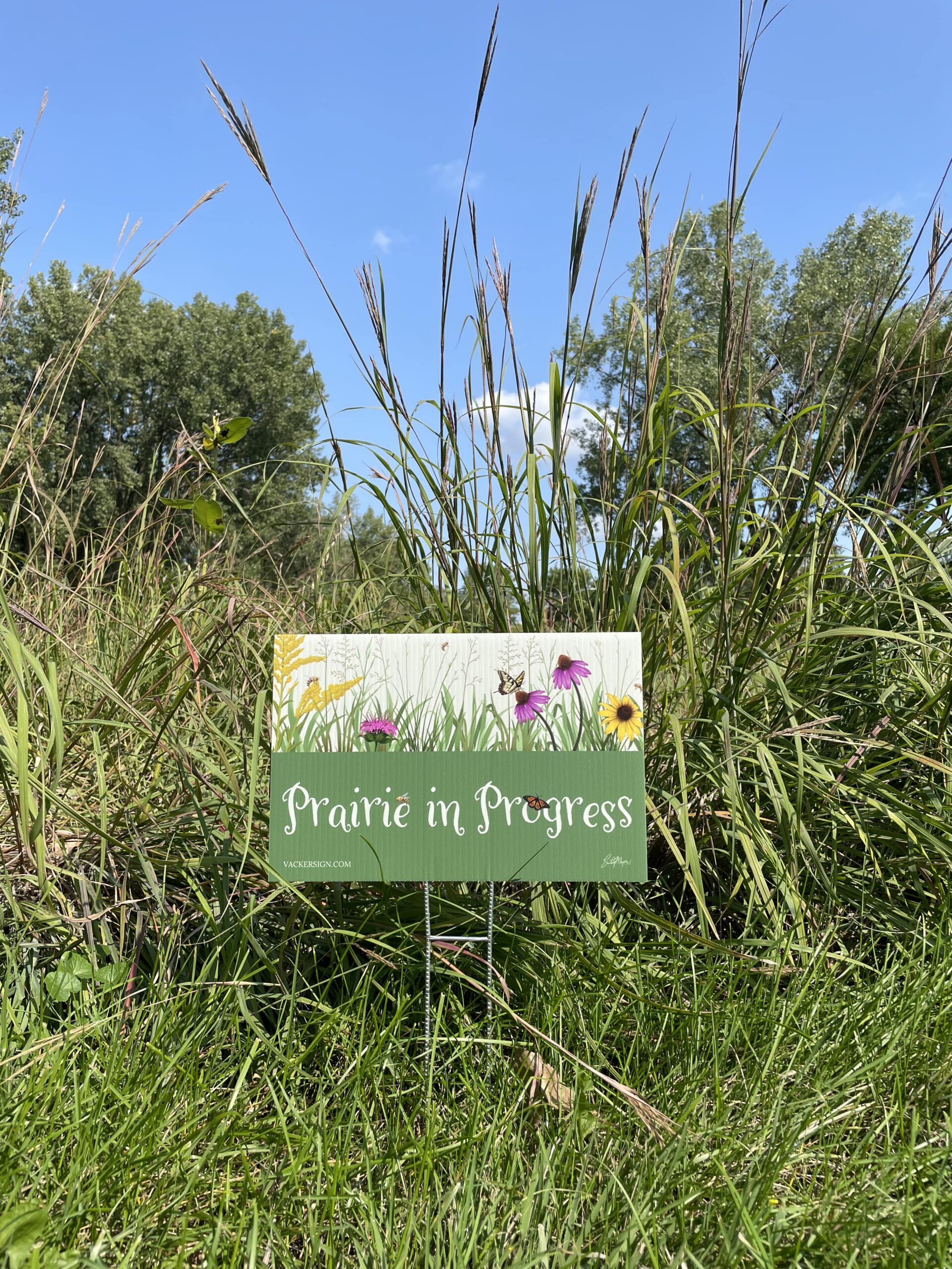 In Progress Yard Sign Prints Digital Prints Art & Collectibles etna.com.pe