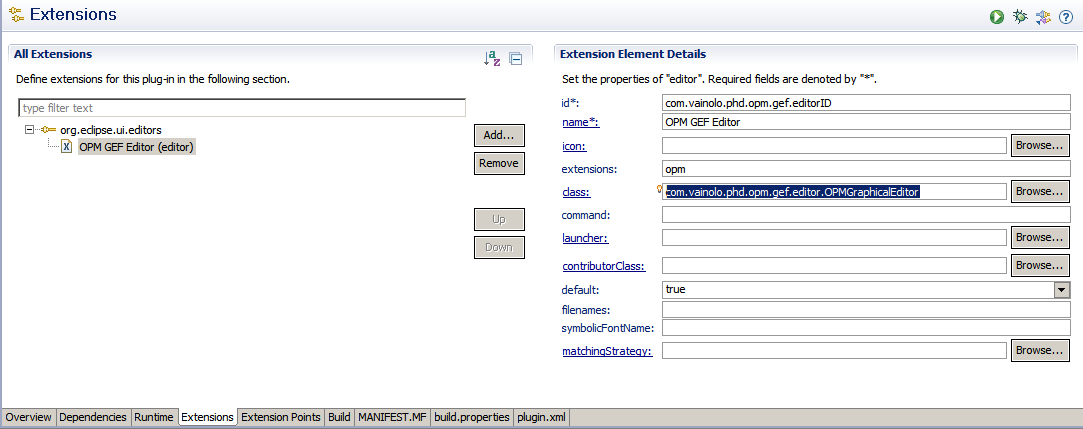 Creating a GEF Editor – Part 3: Basic GEF Editor – Musings of a Strange Loop