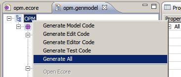 Creating a GEF Editor – Part 2: EMF Code Generation – Musings of a ...
