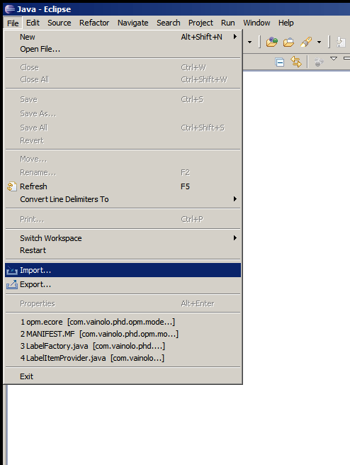 Installing Eclipse for EMF/GEF Development – Musings of a Strange Loop