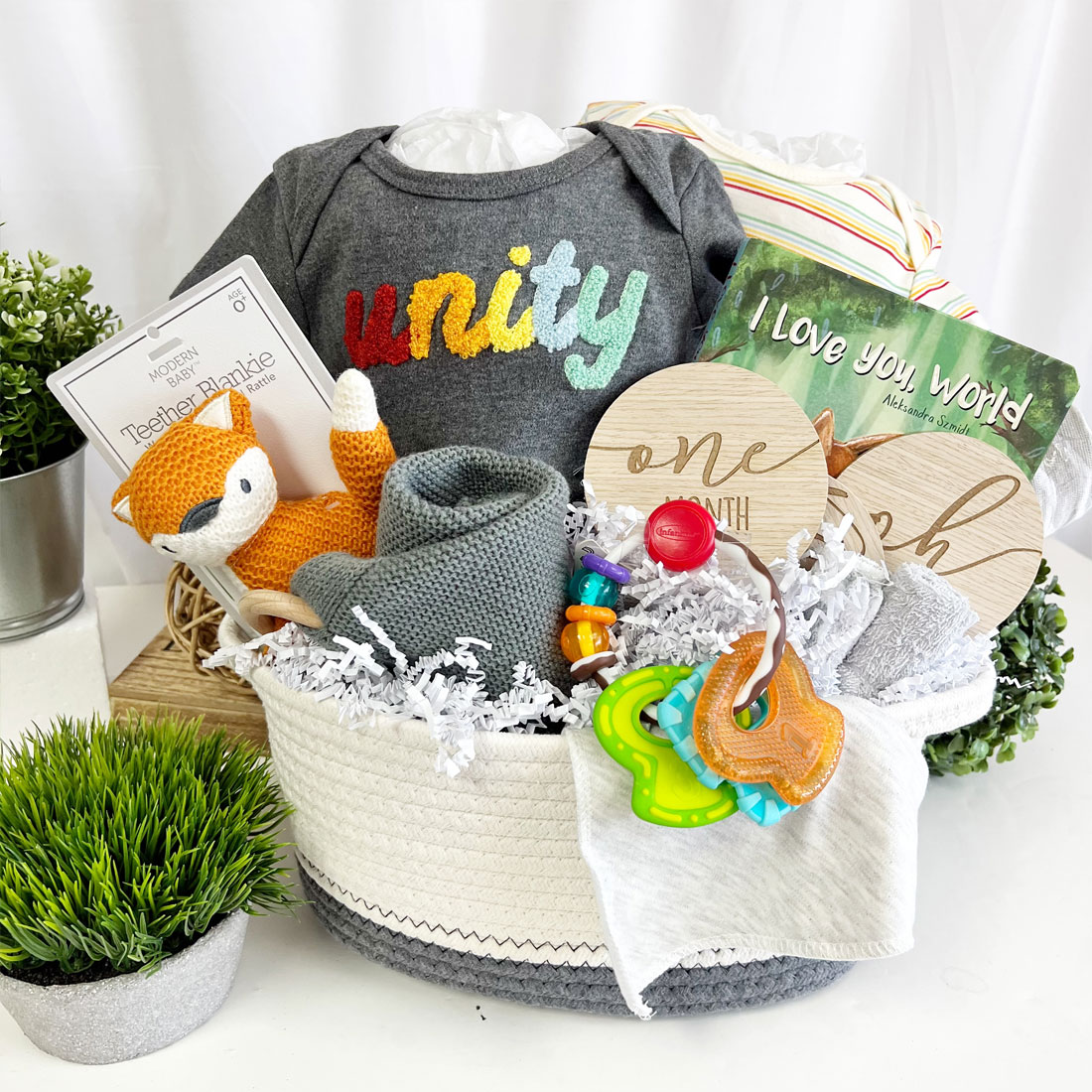 Baby Gift of Unity from VancouverGiftBaskets.com - Vancouver Gift Baskets