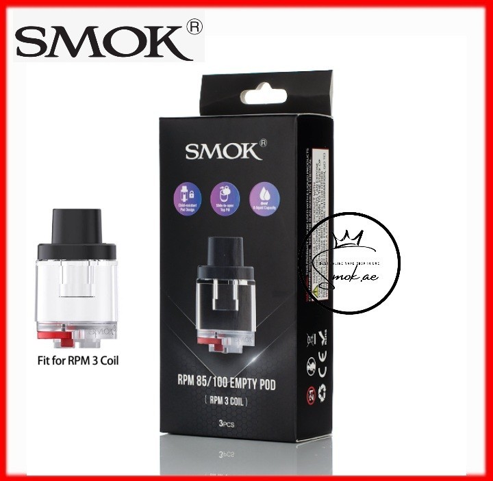 Best Vape Smok RPM 85 And RPM 100 Empty Pods In UAE