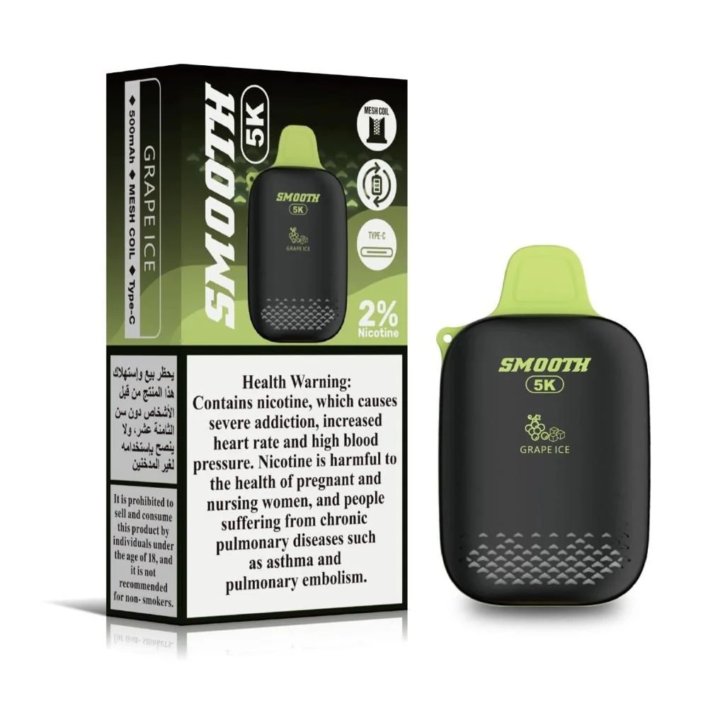 Smooth 5000 Puffs Best Disposable Vape