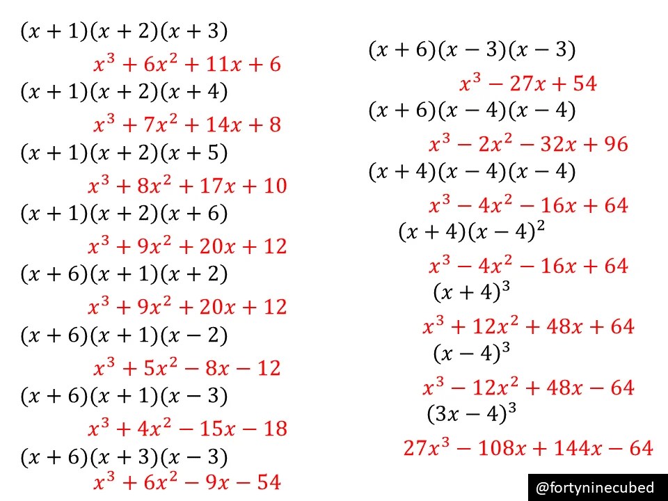 Expanding triple brackets – alternate version! – Variation Theory