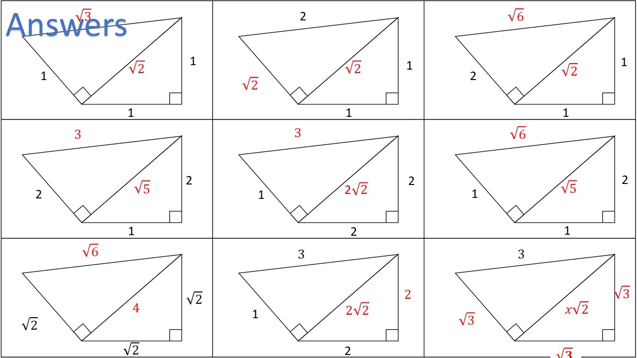 Pythagoras – Multiple Steps – Variation Theory