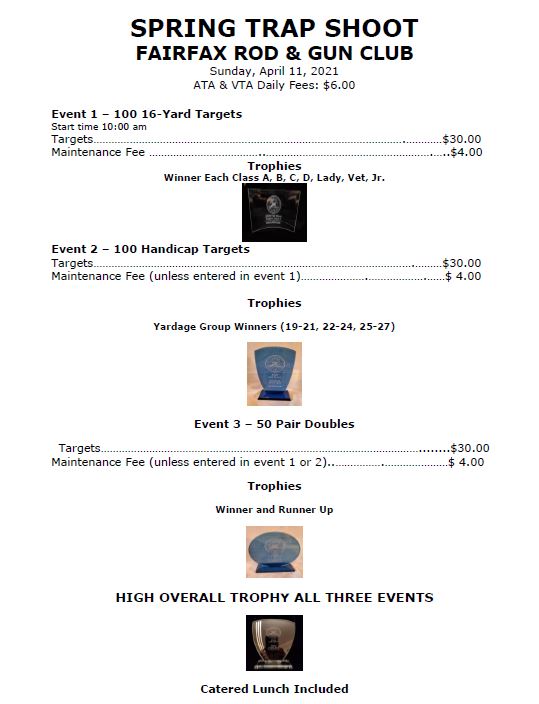 Fairfax Rod and Gun Club – Virginia Trapshooting Association