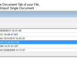 To Import A Document