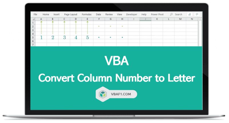 Vba Get Column Letter Of Selected Cell - Printable Online