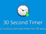 30 Second Timer Online Timer Countdown
