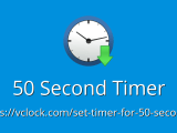 50 Second Timer Online Timer Countdown