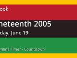 When Is Juneteenth 2005 Countdown Timer Online Vclock