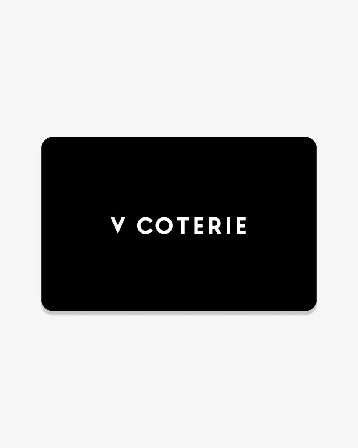 Digital Gift Card V Coterie
