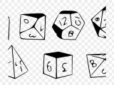 Polyhedral Dice Vector At Vectorified Collection Of Polyhedral