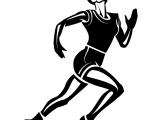 Runner Silhouette Vector At Vectorified Collection Of Runner