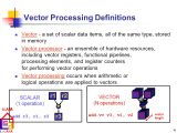 Vector Processing At Vectorified Collection Of Vector Processing