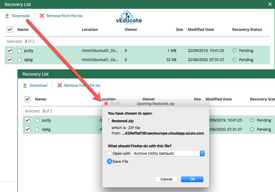 Veeam Backup for Microsoft Azure – Restoring a Backup – Veeam Vanguards ...