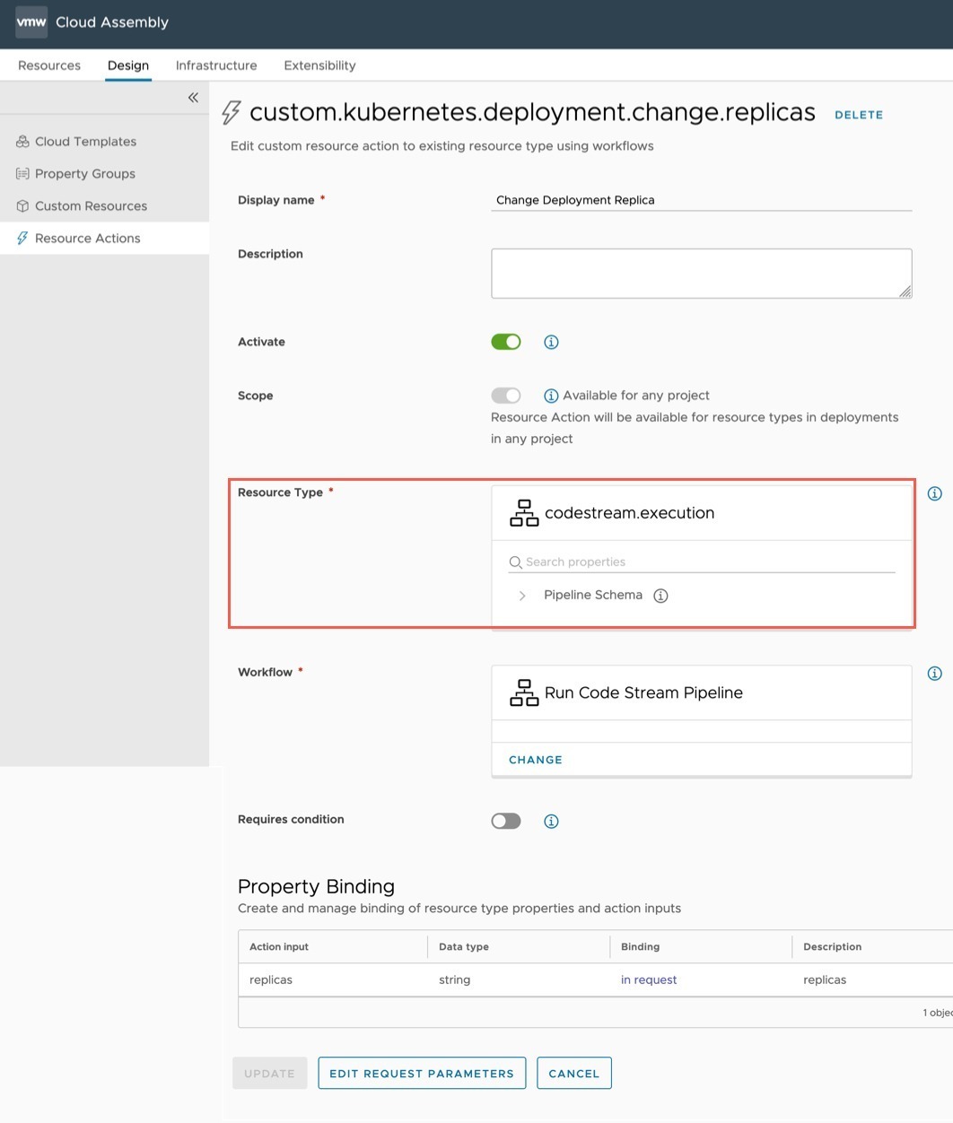 Using Vrealize Automation Cloud Template To Execute A Code Stream Pipeline Veeam Vanguards Central