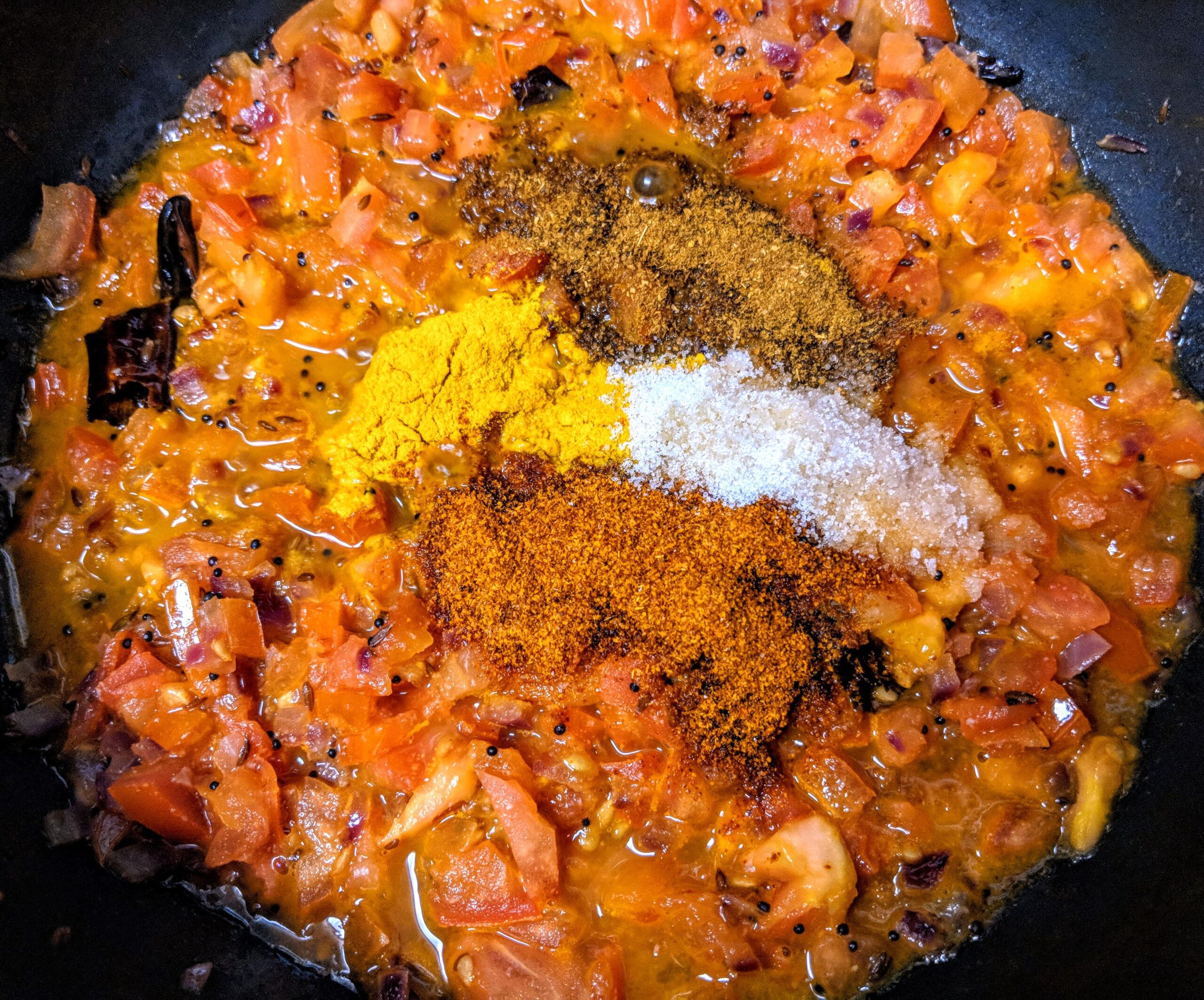 Tomato Rice Recipe | Thakkali Sadam - VegeCravings