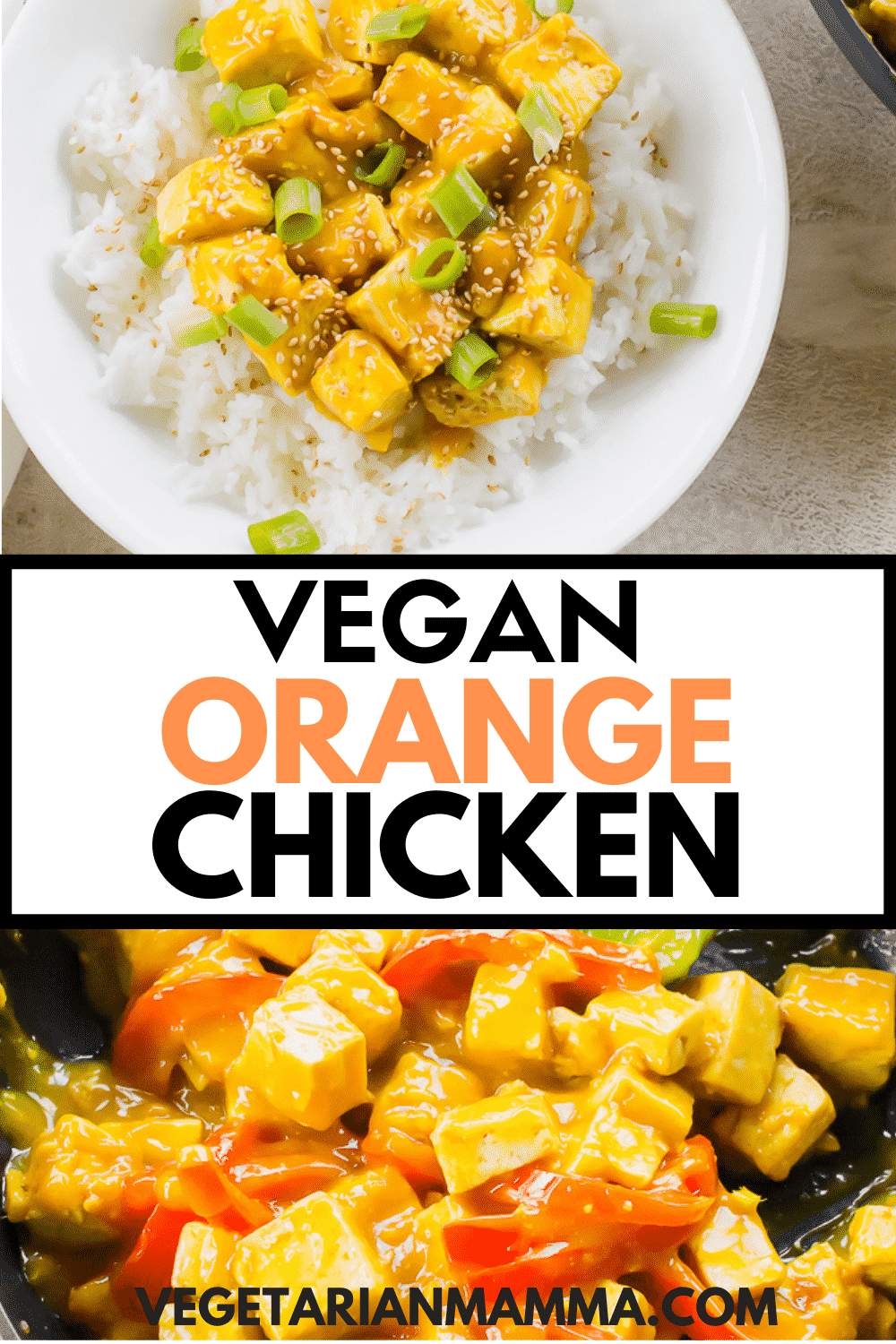 Vegan Orange Chicken | Vegetarian Mamma
