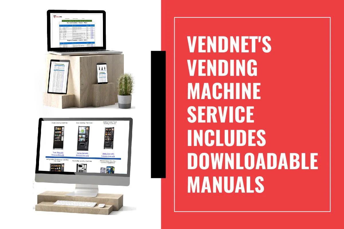 Vending Support Vendnet S Vending Machine Service Includes