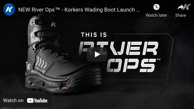 Korkers Unveils New Tactically-Inspired River Ops™ Wading Boot – The ...